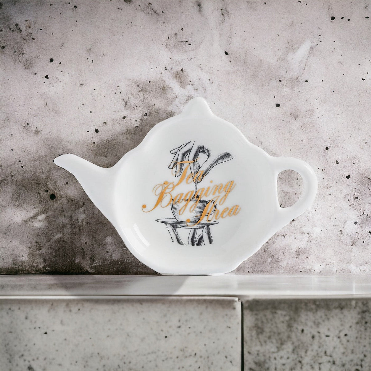 'Tea Bagging Area' Tea Tidy – Cheeky Mare